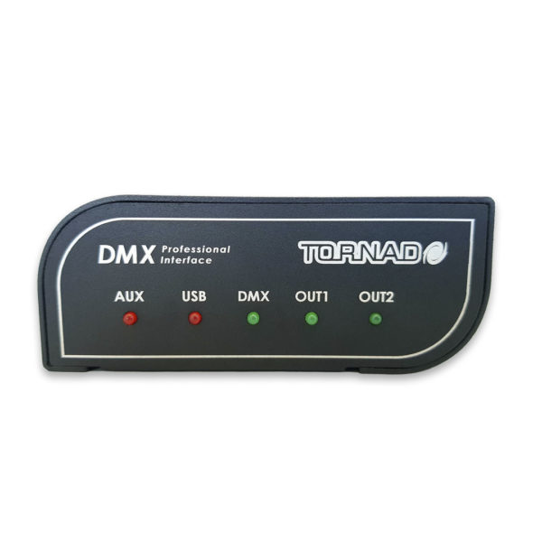 DMX INTERFACE USB - 2 SALIDAS - Tornado Electronica